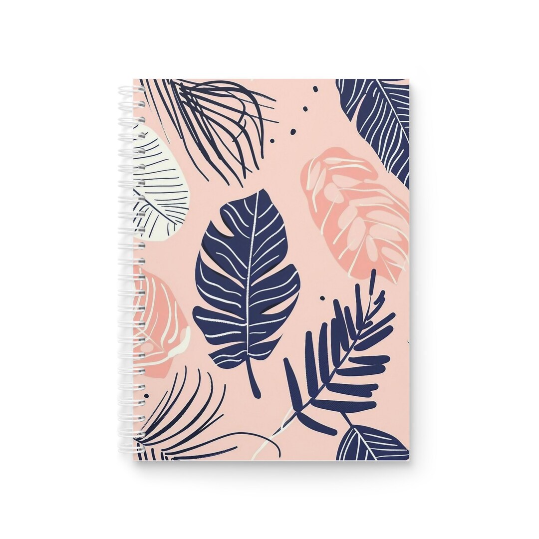 Nature Lover's Notebook Vintage Botanical Notebook-floral Foliage ...