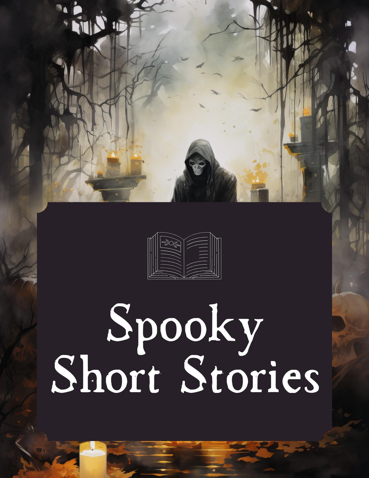 Spooky Short Stories, Printable Halloween Tales for Kids, Perfect ...