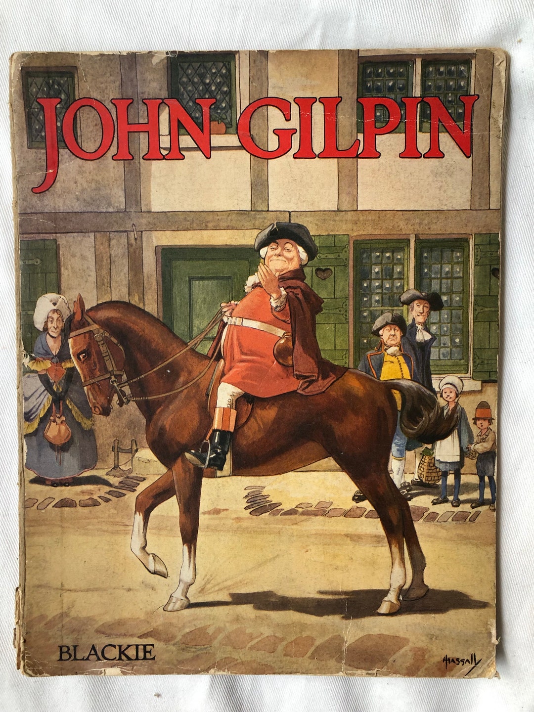 John Gilpin, Illustrated by John Hassell, Black and Son Ltd. - Etsy