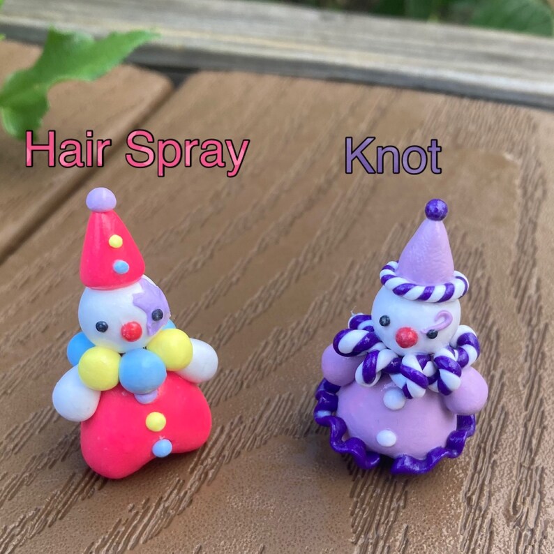 Mini Clown Handmade Figurine - Etsy