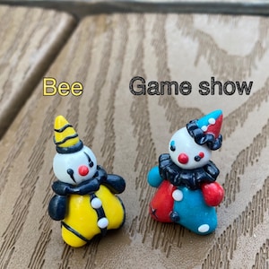 Mini Clown Handmade Figurine - Etsy