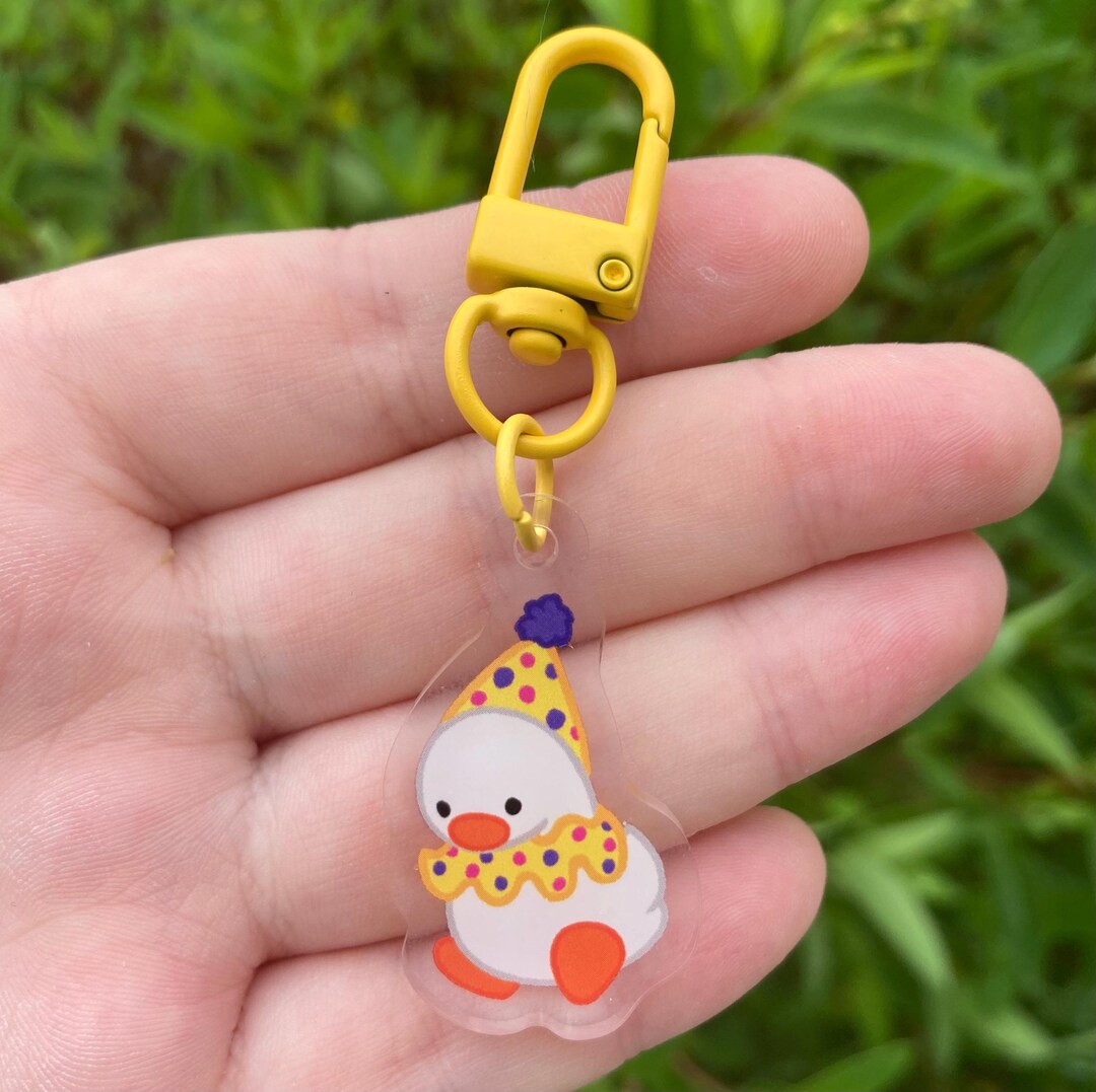 Clown Goose Keychain - Etsy