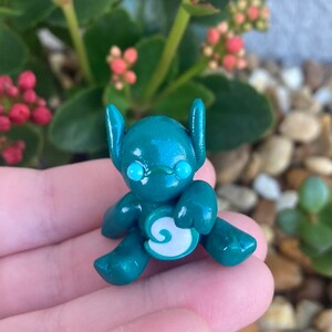 Alien Handmade Polymer Clay Figurine - Etsy