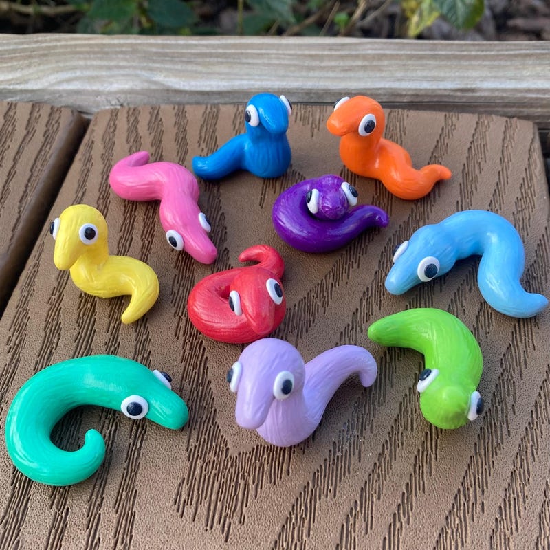 Clay Worm - Etsy