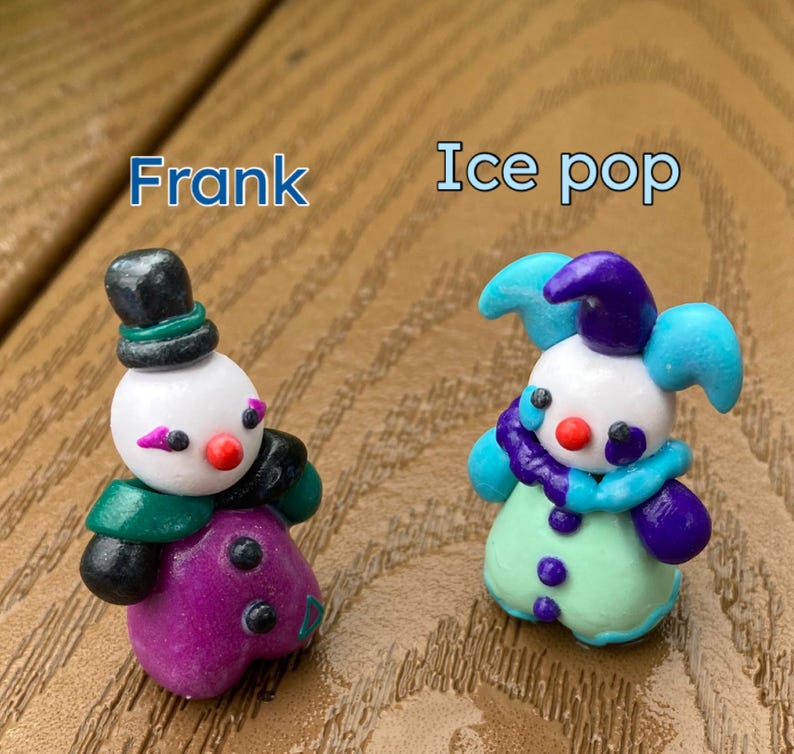Mini Clown Handmade Figurine - Etsy