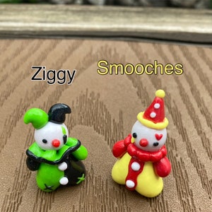 Mini Clown Handmade Figurine - Etsy