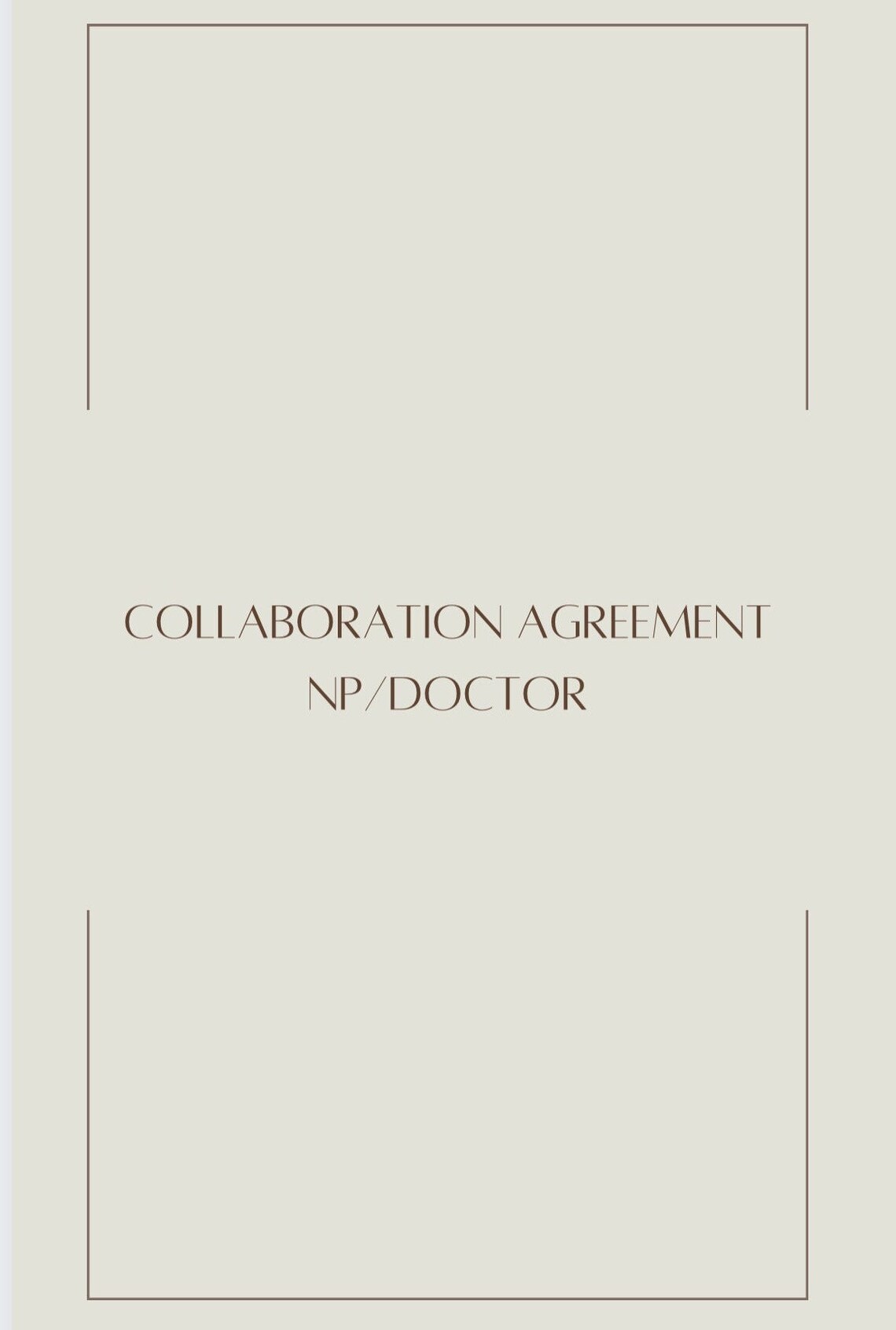 Collaboration Agreement California, Np/doctor, NP Collaboration ...