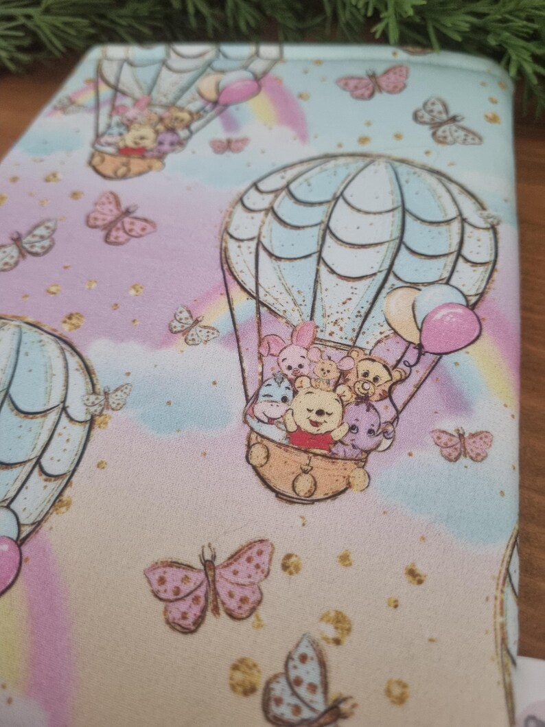 Winnie the Pooh and Friends Balloon Book Sleeve: Handmade Padded Foam ...