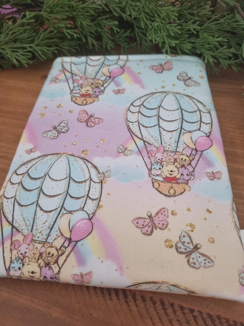 Winnie the Pooh and Friends Balloon Book Sleeve: Handmade Padded Foam ...