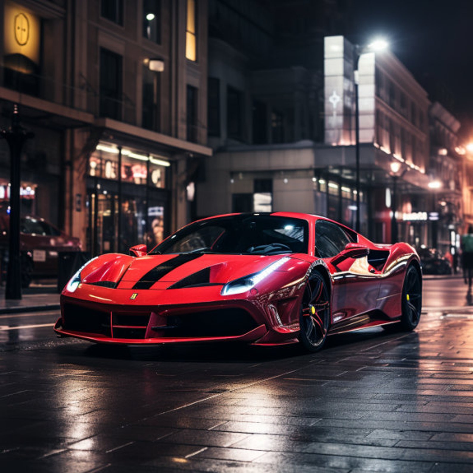 Unleashing Passion: Digital Ferrari Art for Enthusiasts and Collectors ...