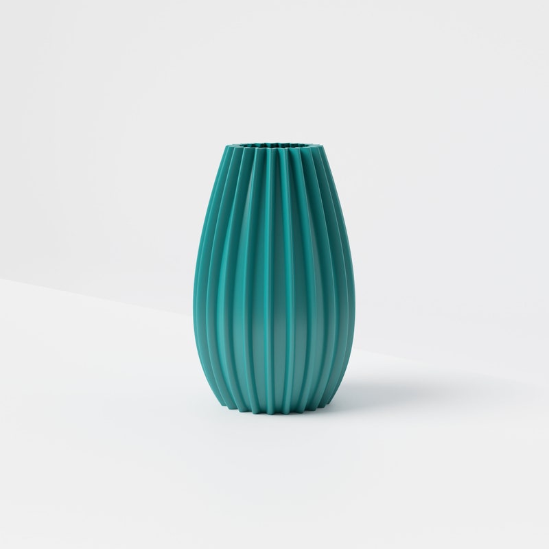 Turquoise Vase - Etsy