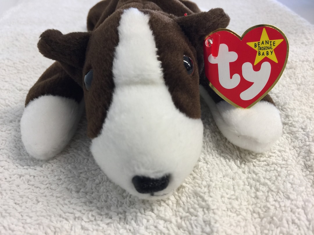 TY Beanie Babies - Bruno the Brown Terrier - in Flawless Condition With ...