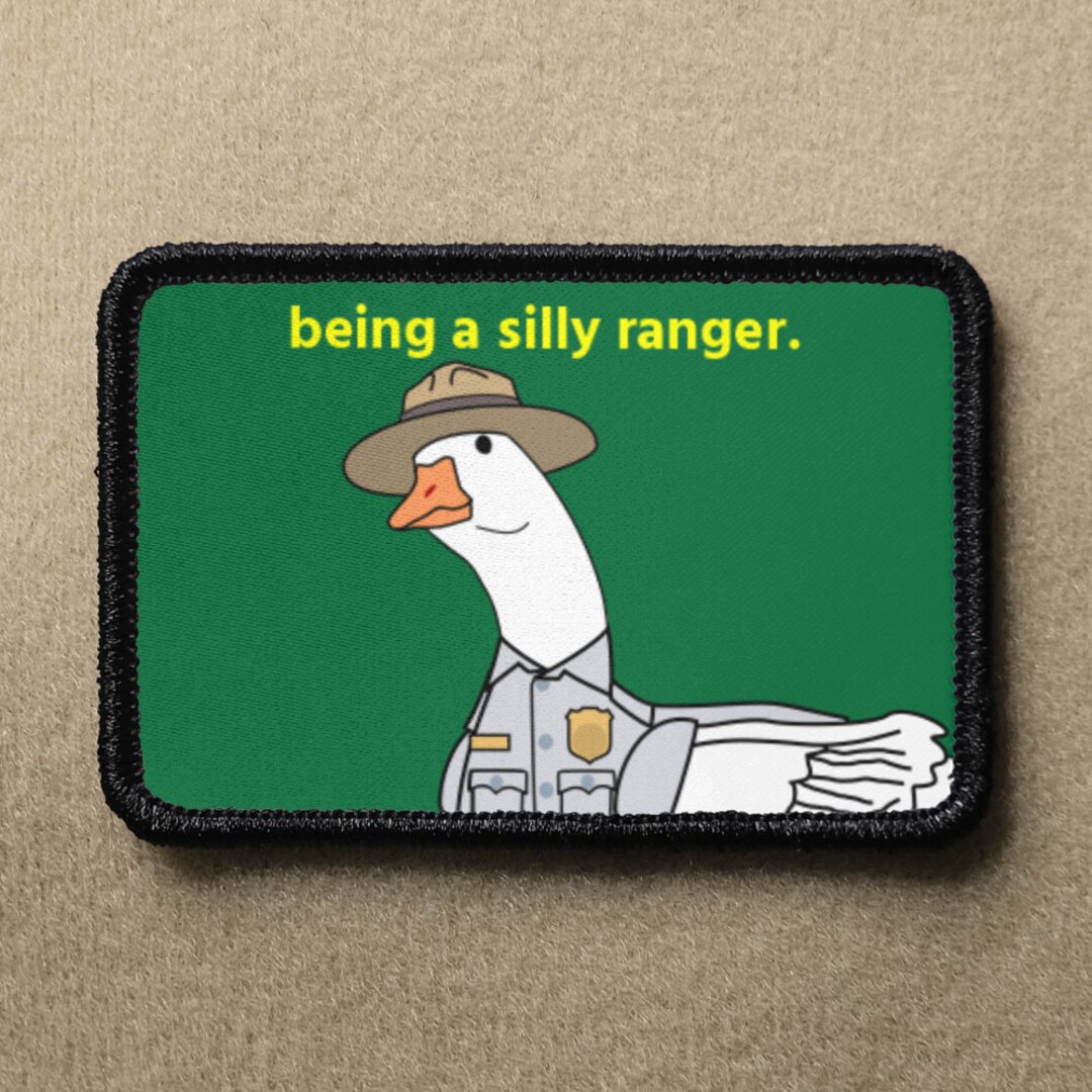 Silly Goose Park Ranger 1 National Park Service NPS Meme Parody Novelty ...