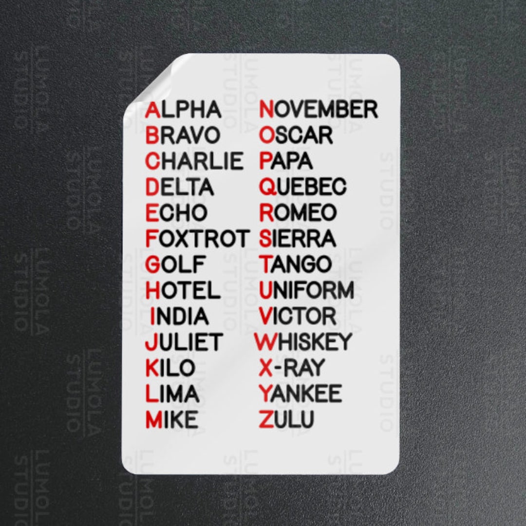 NATO Phonetic Alphabet Cheat Sheet Police Military Meme Funny Parody ...