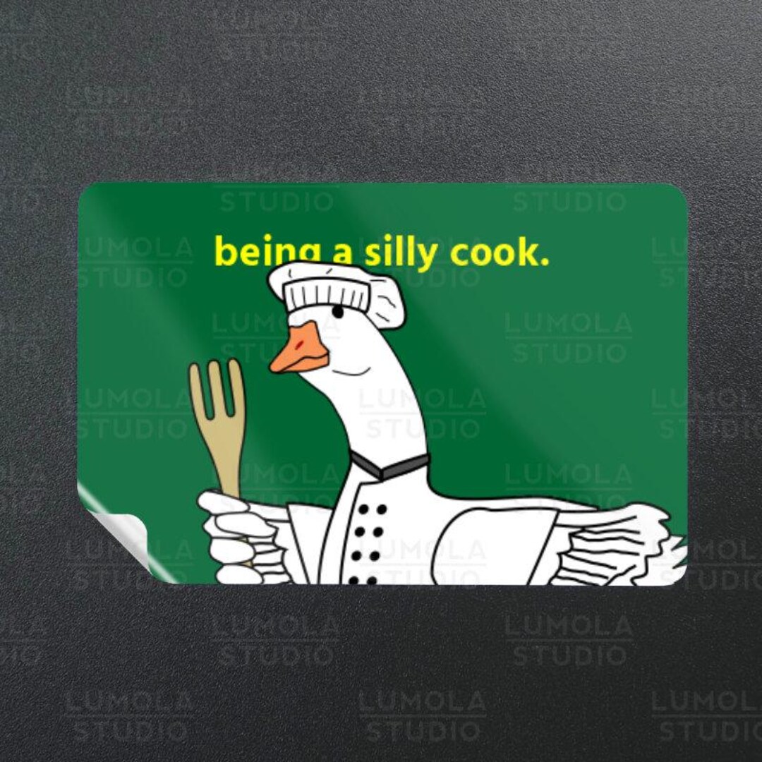 Cook Chef Restaurant Fast Food Drinks - Silly Goose Jobs Series - Meme ...