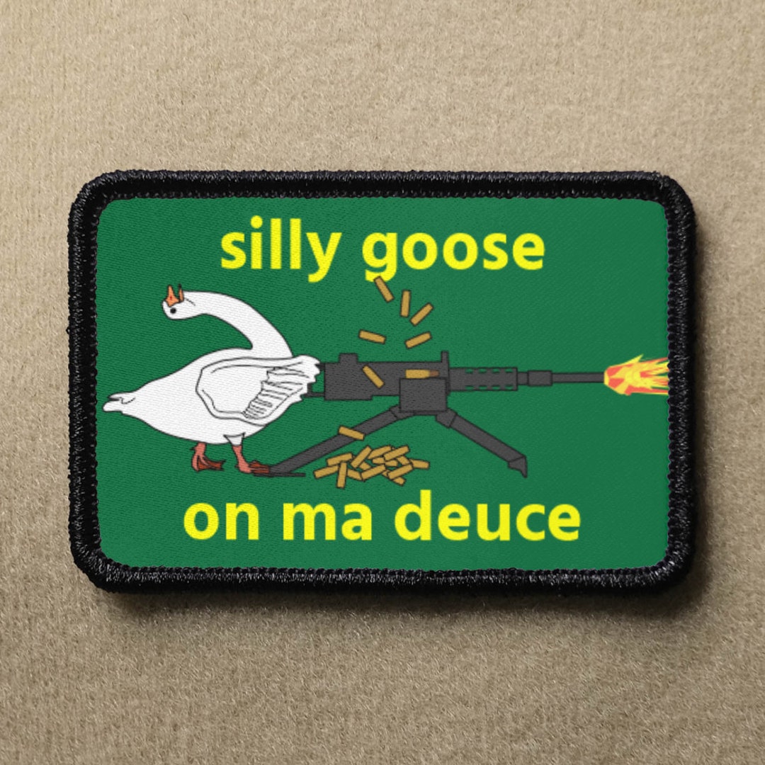 Silly Goose on Ma Deuce M2 Heavy 50 Cal Meme Parody Novelty Hook and ...