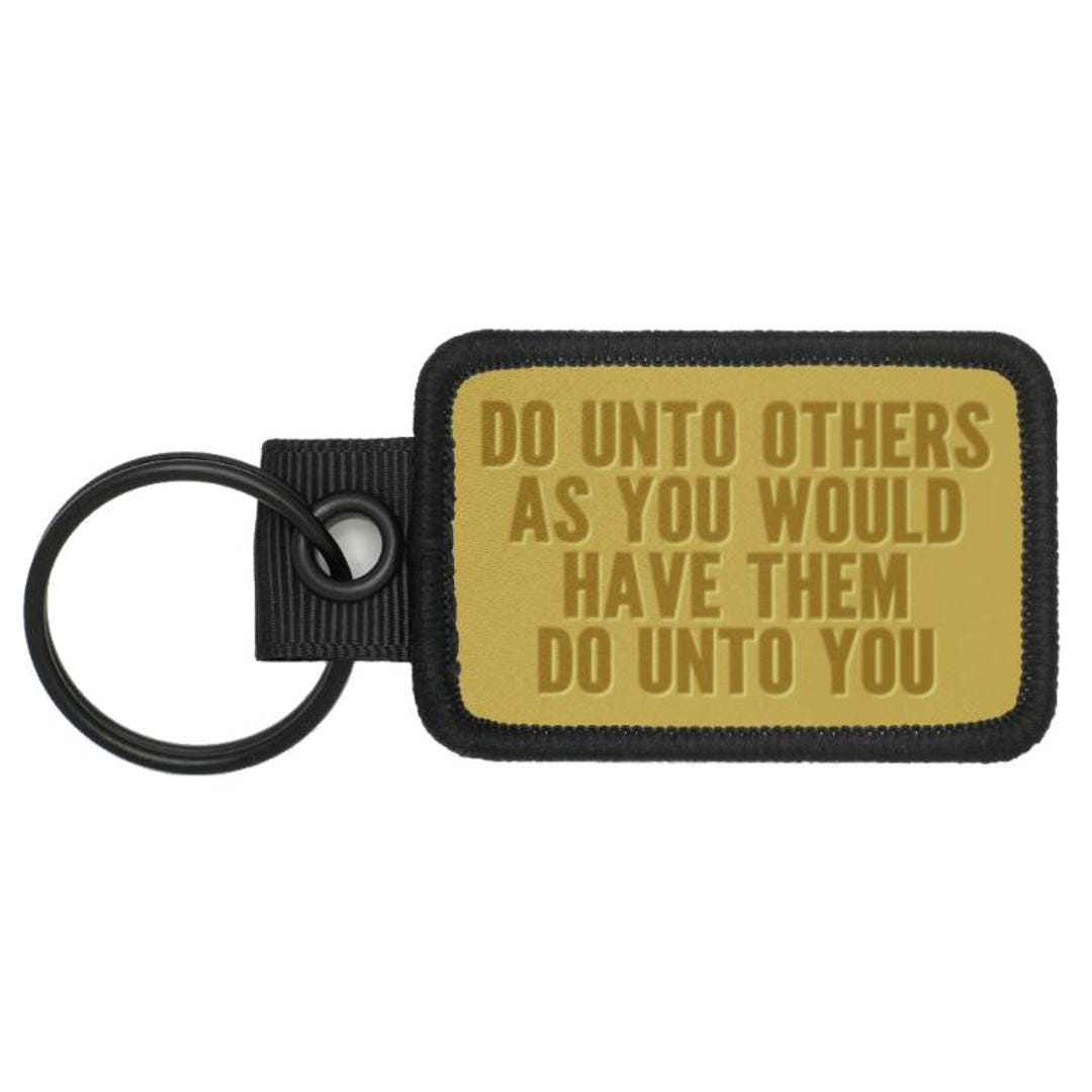 Do Unto Others the Golden Rule Jesus Bible Novelty Meme Morale Keychain ...