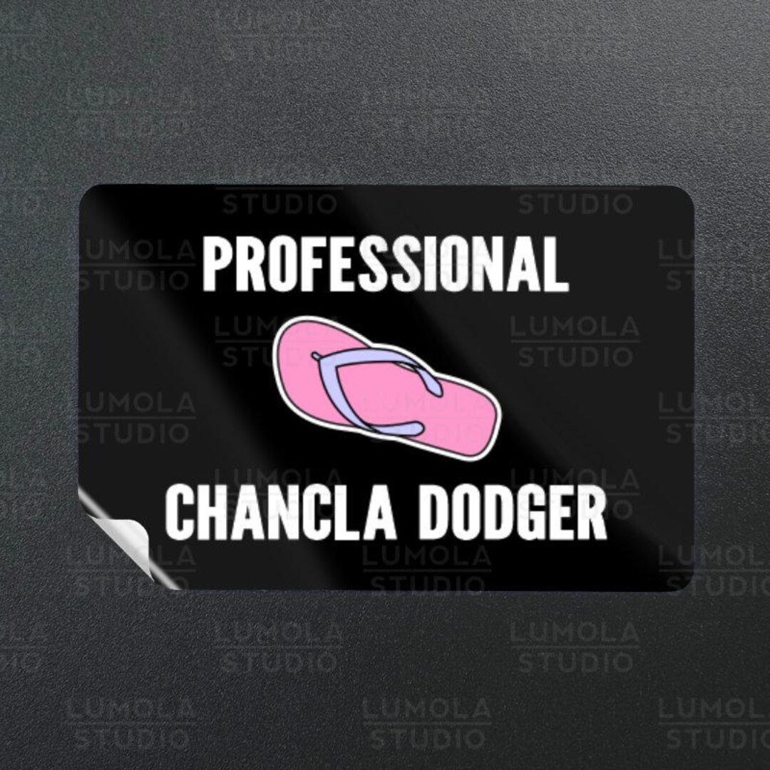 Professional Chancla Dodger Sandals Shoe Hispanic Meme Funny Parody ...