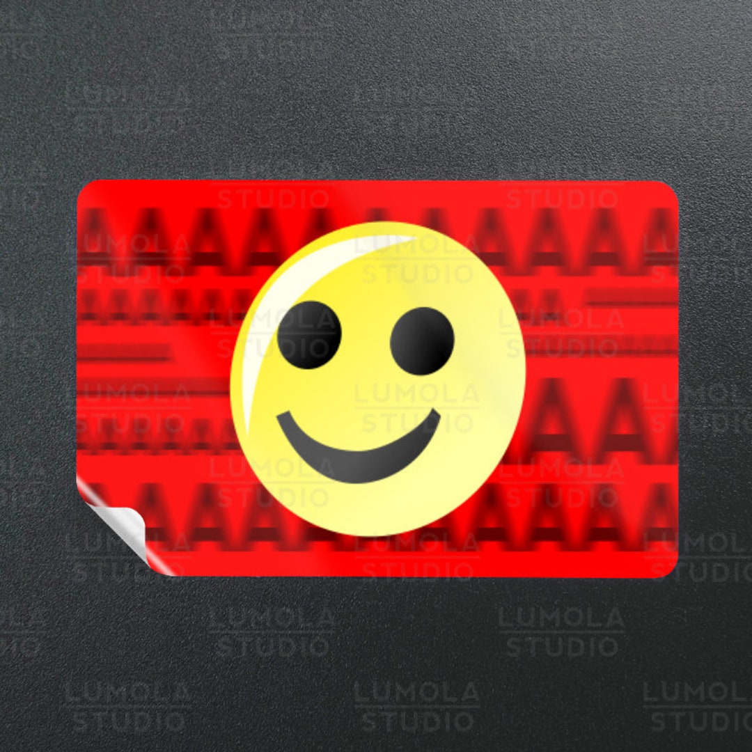 AAAAA Screaming Inside Happy Face Meme Funny Parody Morale Sticker ...