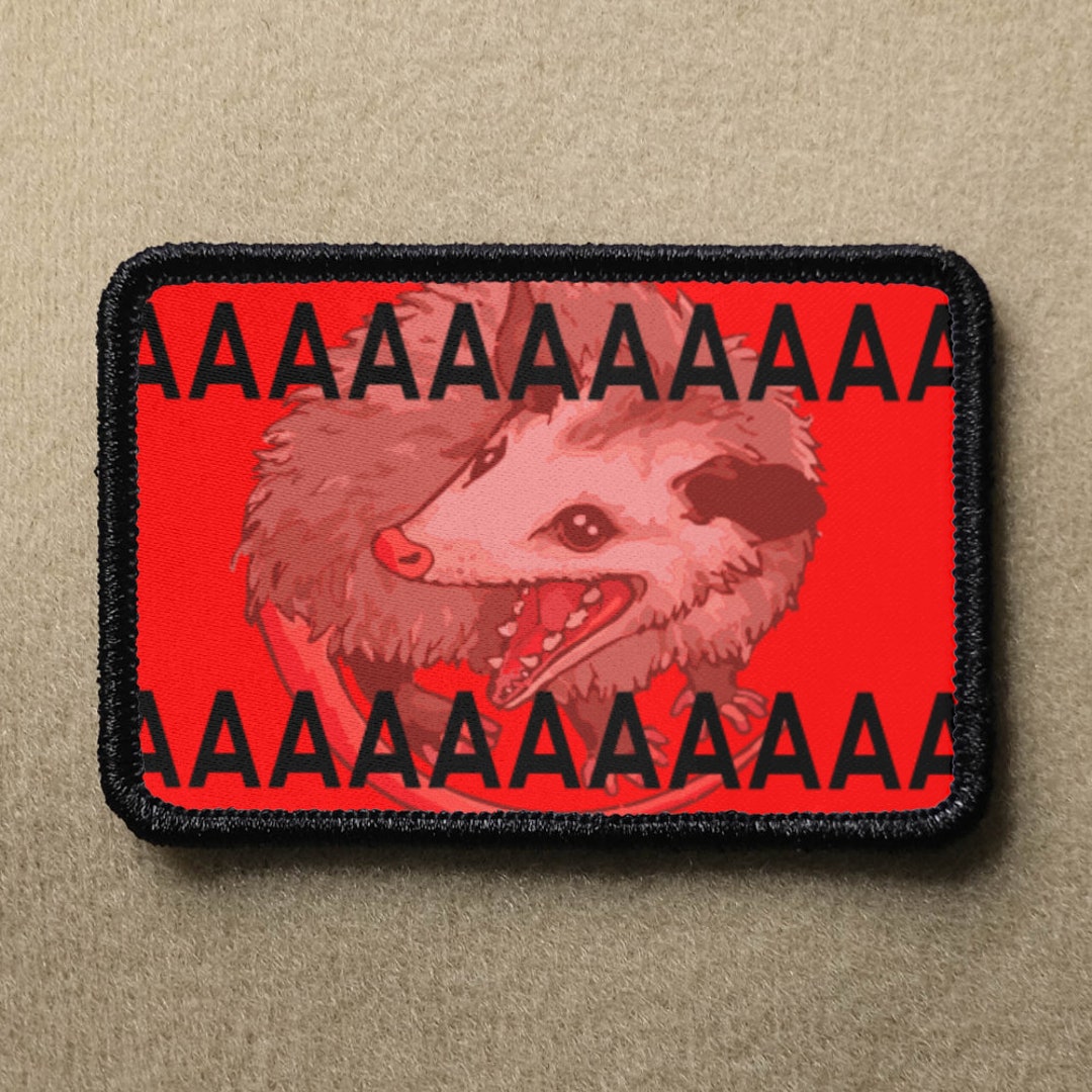 AAAAA Screaming Possum Opossum Rage Meme Parody Novelty Hook - Etsy