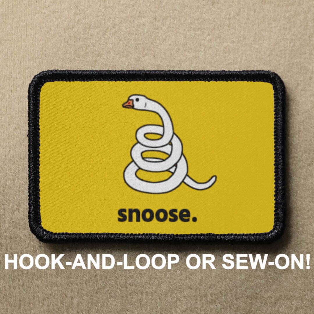 Snoose Snake Goose Don't Tread on Me Silly DTOM Gadsden Funny Parody ...