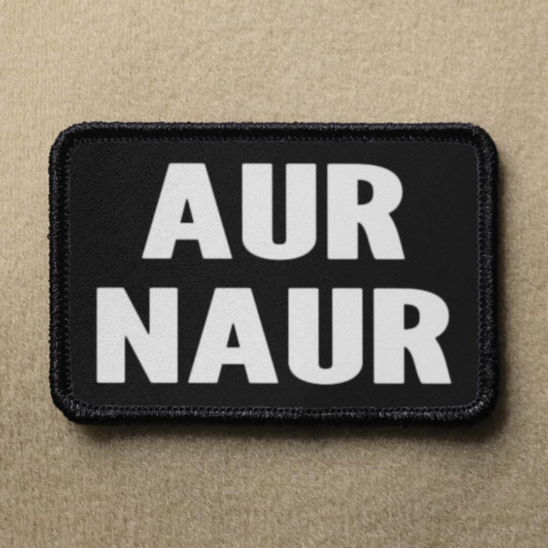 Aur Naur Australian Oh No Meme Funny Parody Novelty Hook and Loop ...