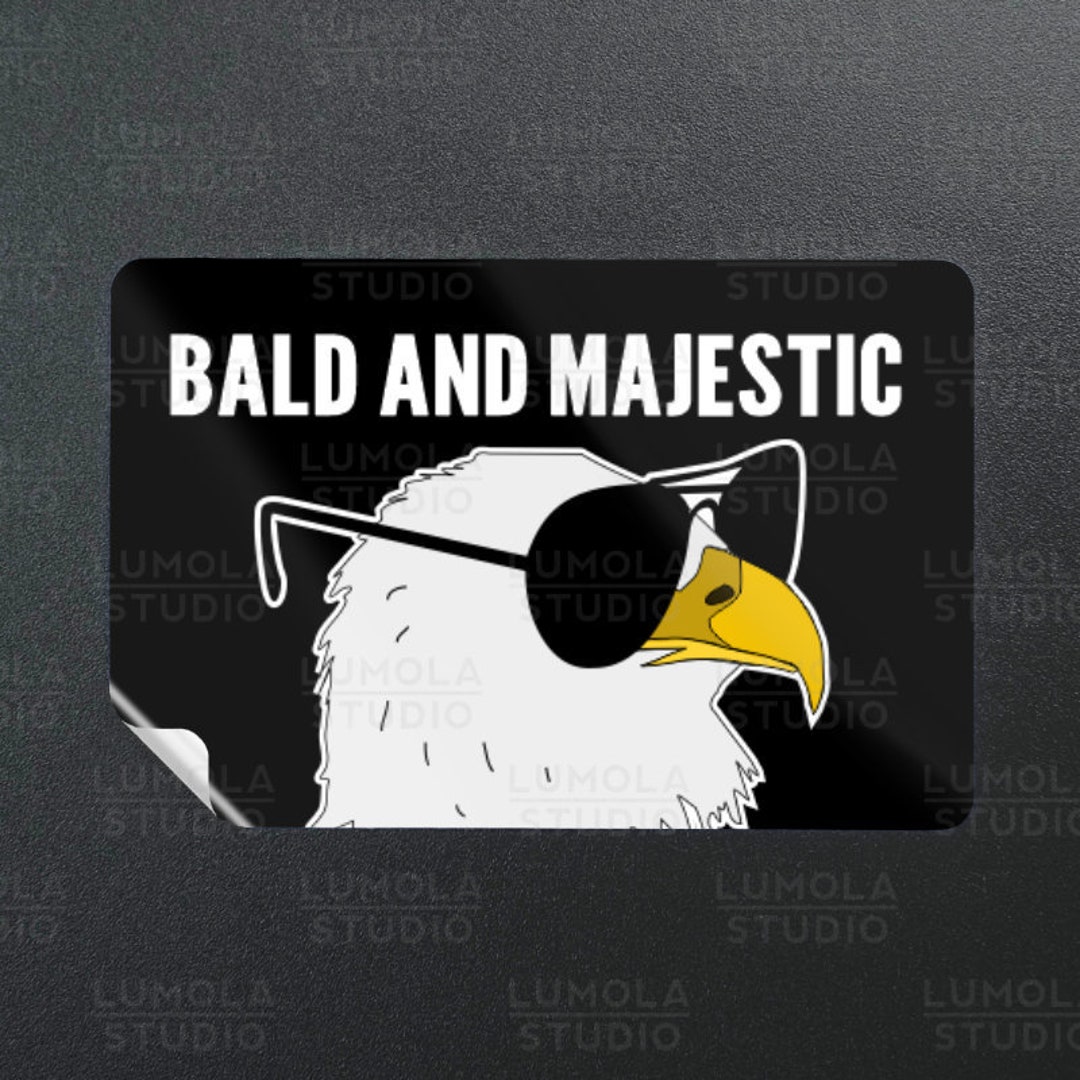 Bald and Majestic Eagle Balding Hair Receding Hairline Meme Funny ...