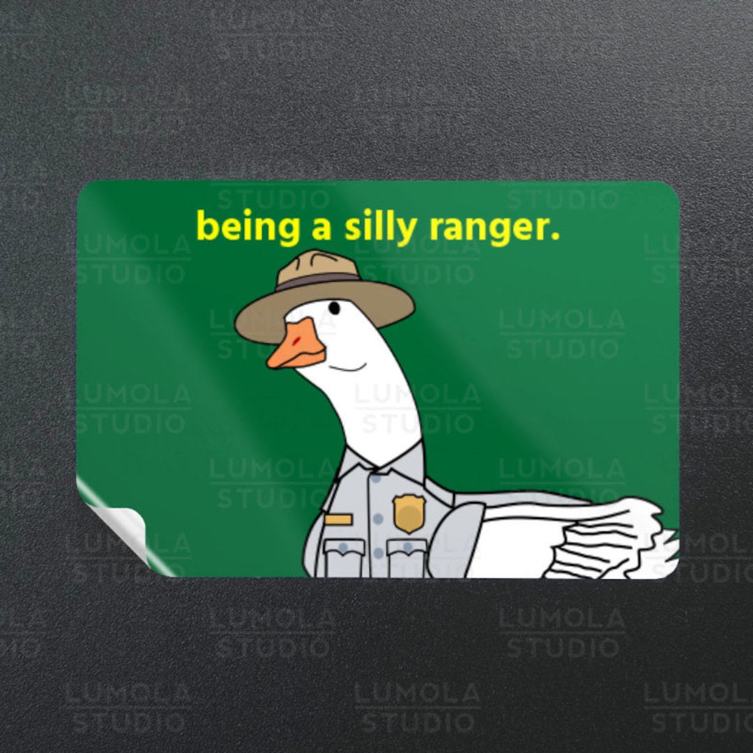 Silly Goose Park Ranger 1 National Park Service NPS Meme Funny Parody ...