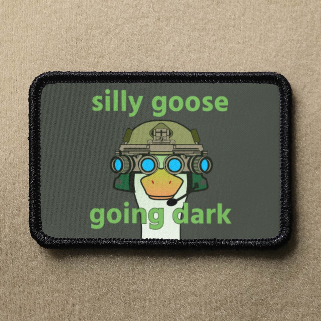 Silly Goose Going Dark Night Vision Goggles Operator Meme Parody ...