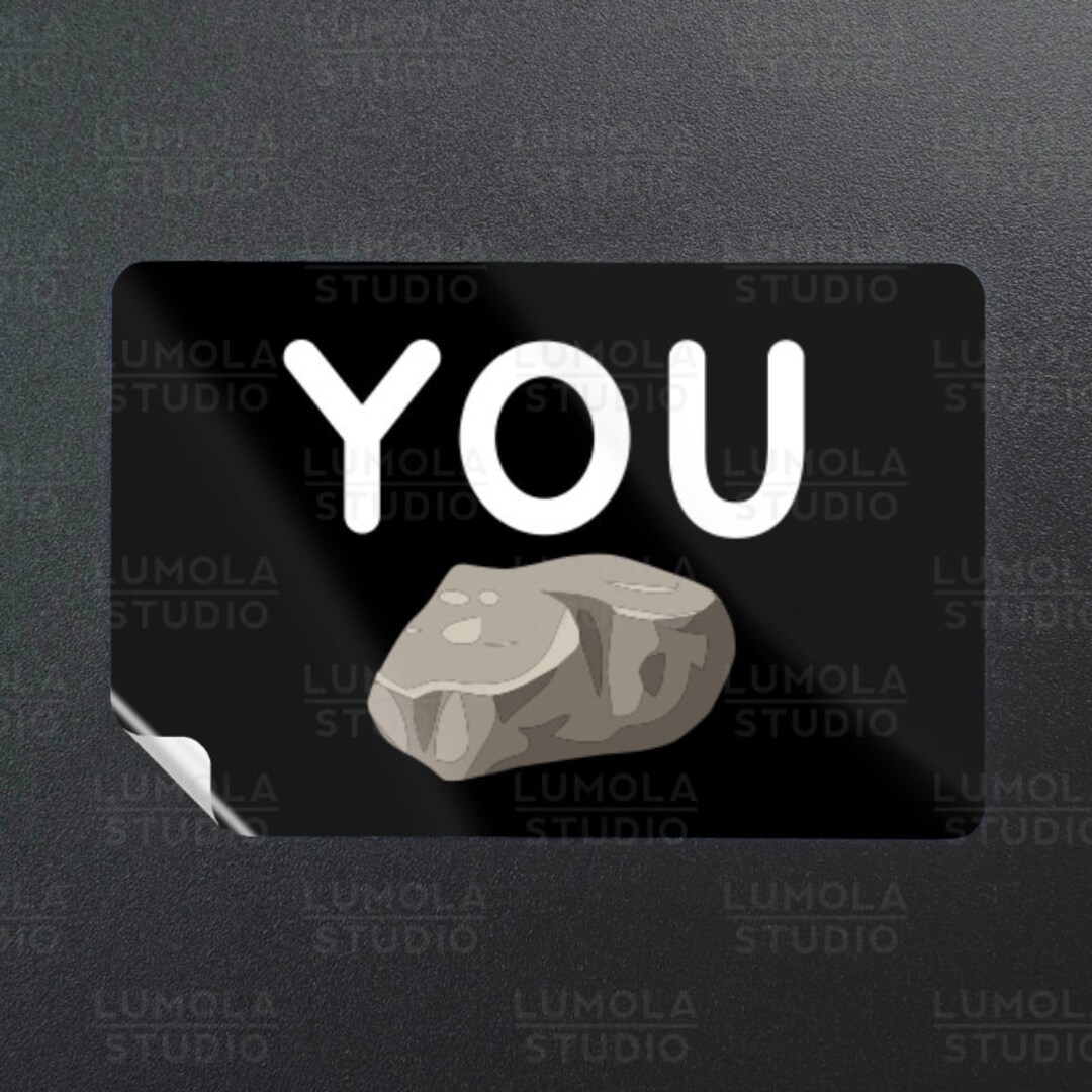 You Rock Motivational Pun Meme Funny Parody Novelty Morale Sticker ...