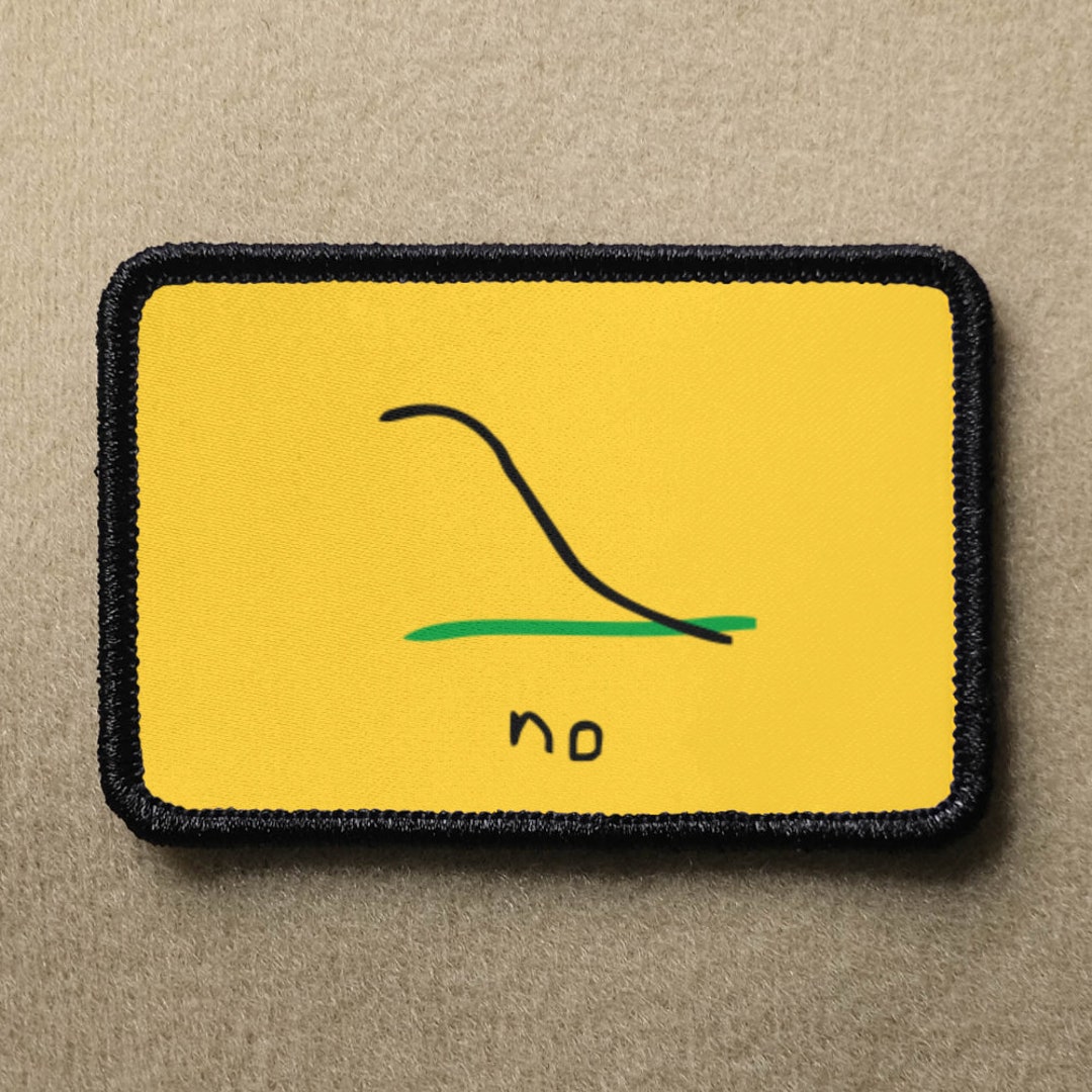 No Don't Tread on Me Snake DTOM Gadsden Funny Parody Hook and Loop ...