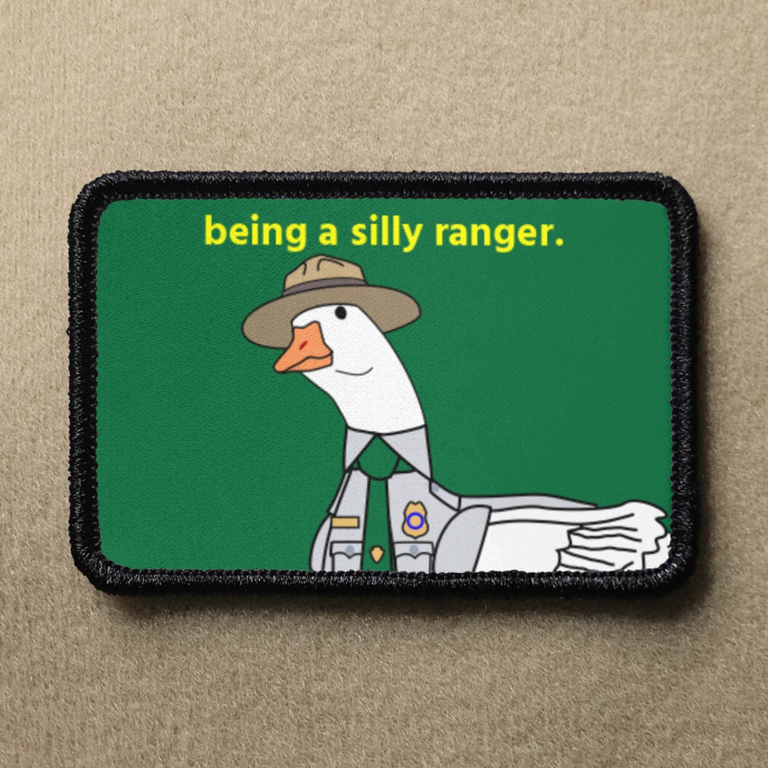 Silly Goose Park Ranger 2 National Park Service NPS Meme Parody Novelty ...