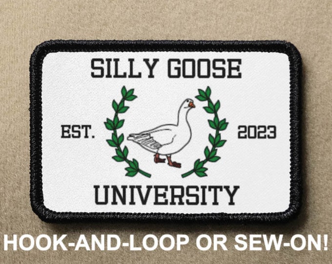 Silly Goose Patch - Etsy