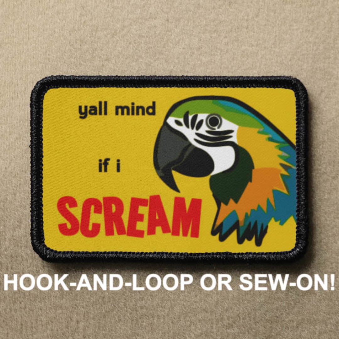 Yall Mind If I Scream Parrot Cockatoo Macaw Bird Meme Funny Novelty ...