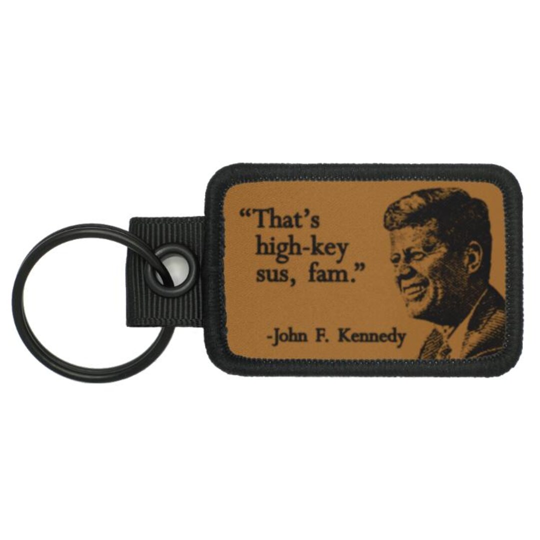 Thats High Key Sus Fam Gen Z Funny Meme Novelty Morale Keychain - Etsy