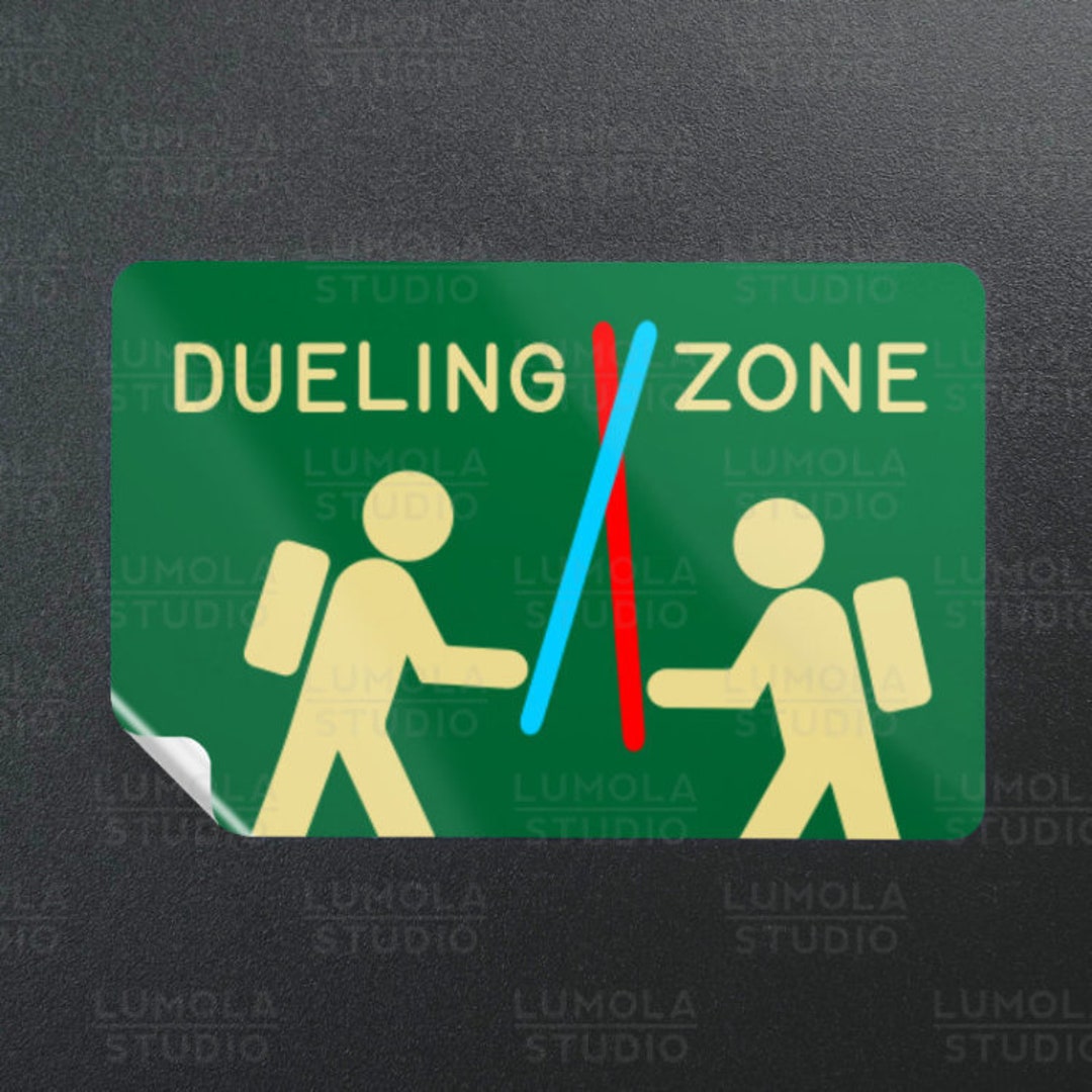 Dueling Zone Hiker Sign National Parks Funny Parody Novelty Morale ...
