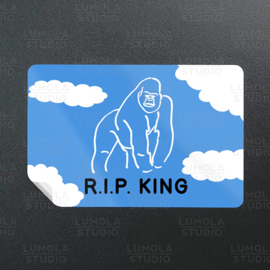 RIP King Harambe Gorilla Rest in Peace Sky Heaven Afterlife Meme Funny ...
