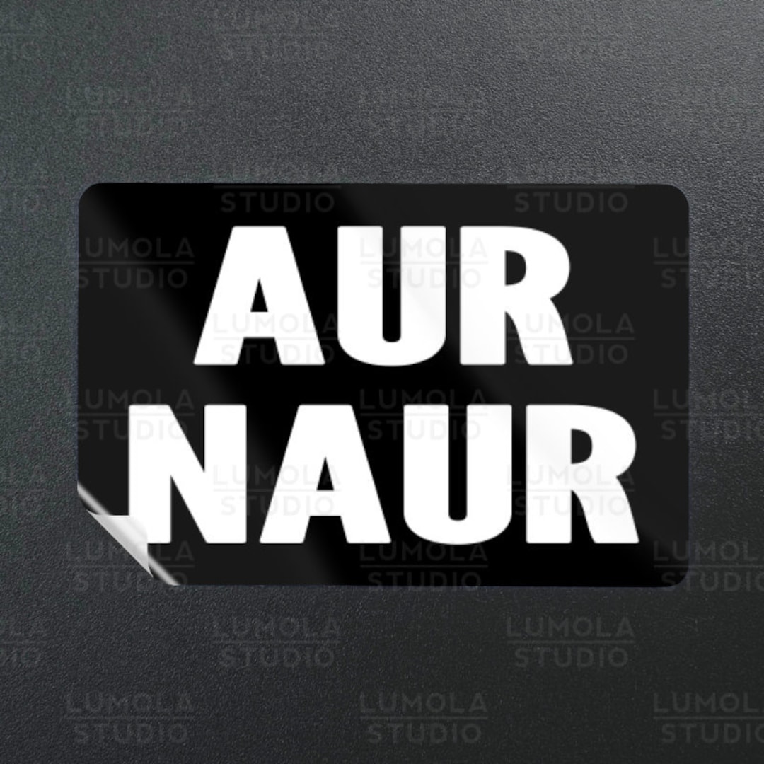 Aur Naur Australian Oh No Meme Funny Parody Novelty Morale Sticker ...