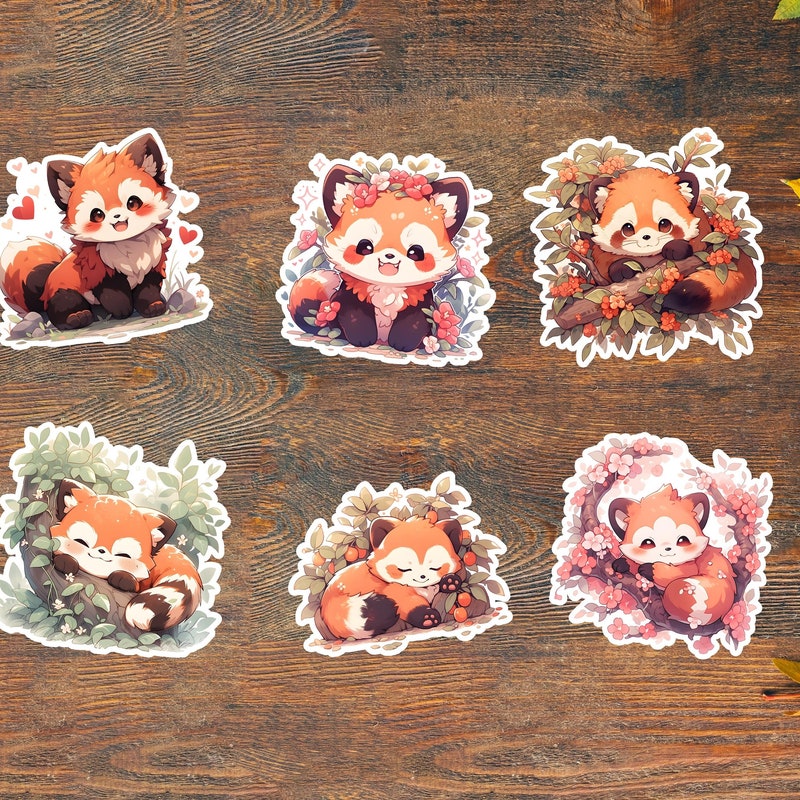 Kawaii Red Panda - Etsy