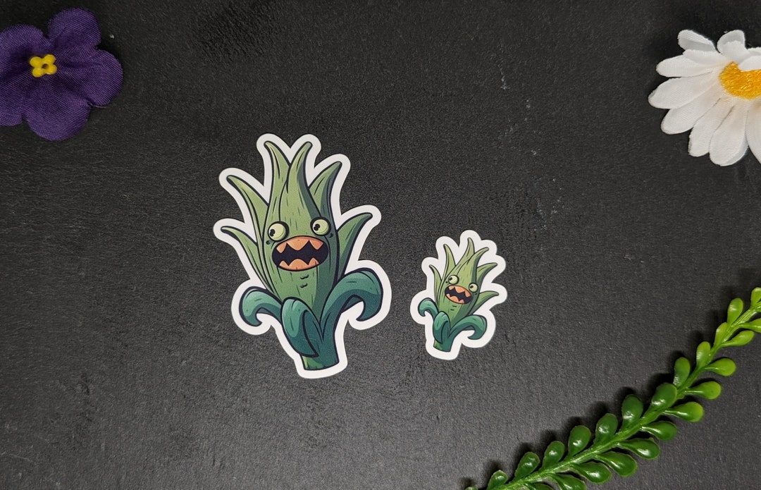 Leek Monster Sticker 21 - Etsy