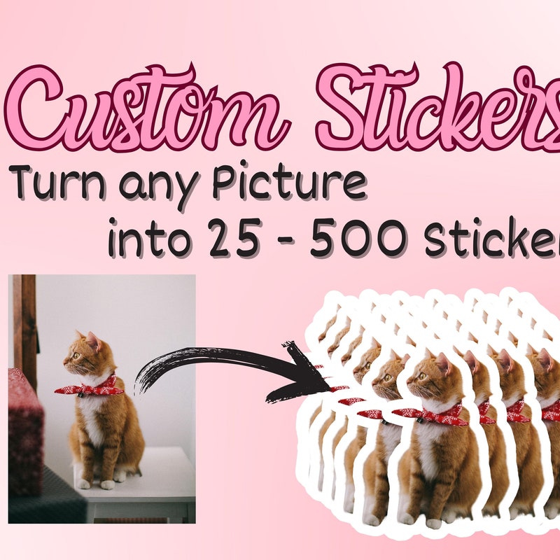 Custom Stickers - Etsy