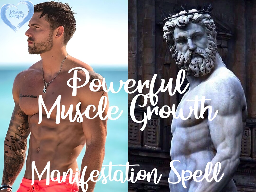 Muscle Growth Spell Gym Spell Dream Body Manifestation - Etsy