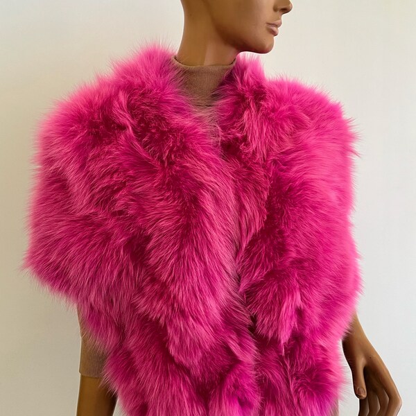 Fox Fur Stole - Etsy UK