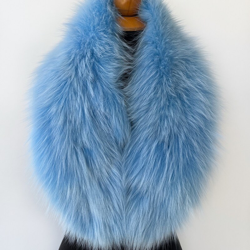 Real Fur Collar - Etsy