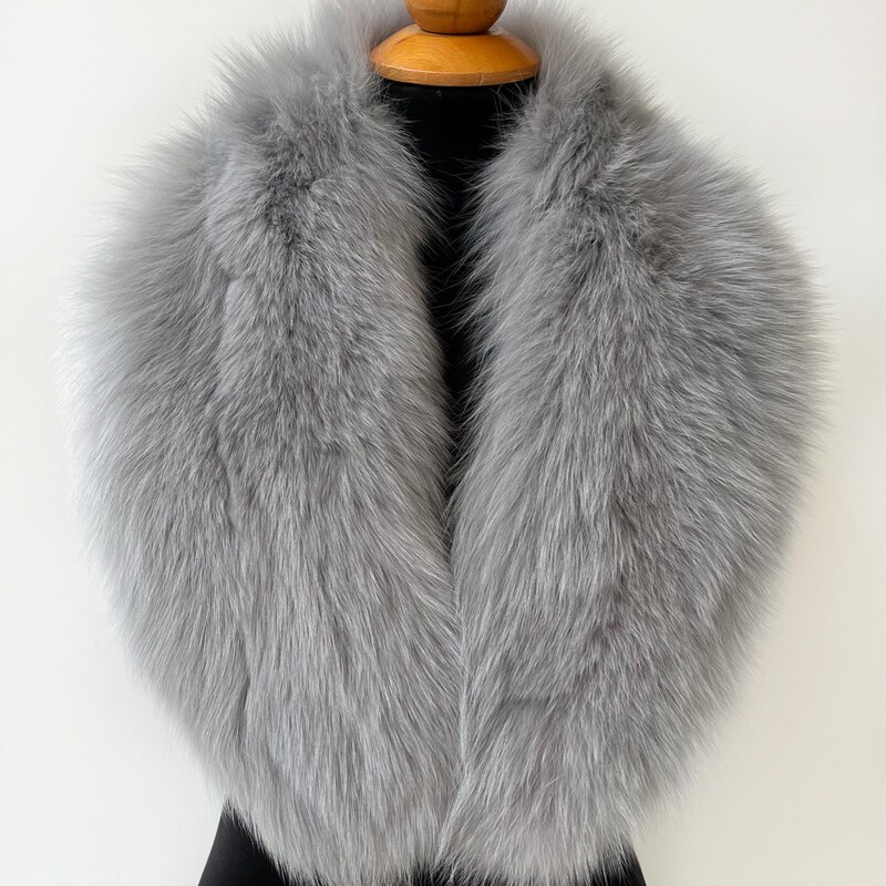 Real Fur Collar - Etsy
