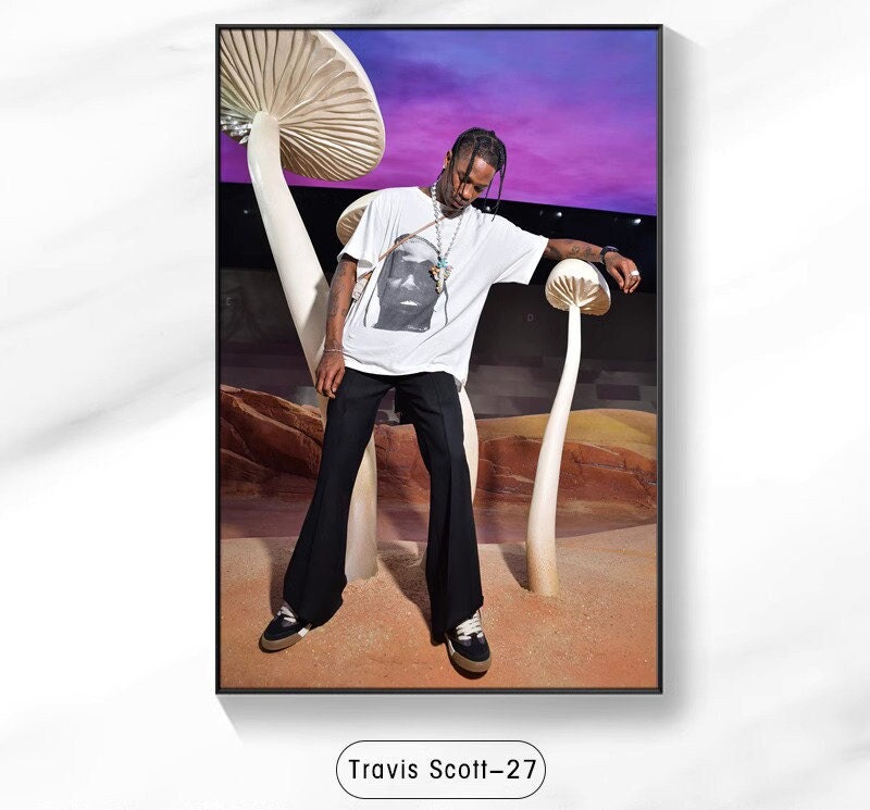 Travis Scott Custom Music Album Cover Travis Scott Music Poster Prints ...