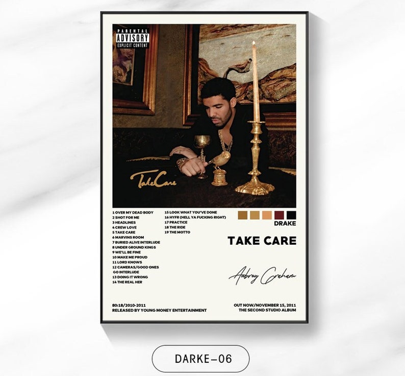 Drake Custom Album Cover Drake Poster Prints Custome Sizes - Etsy