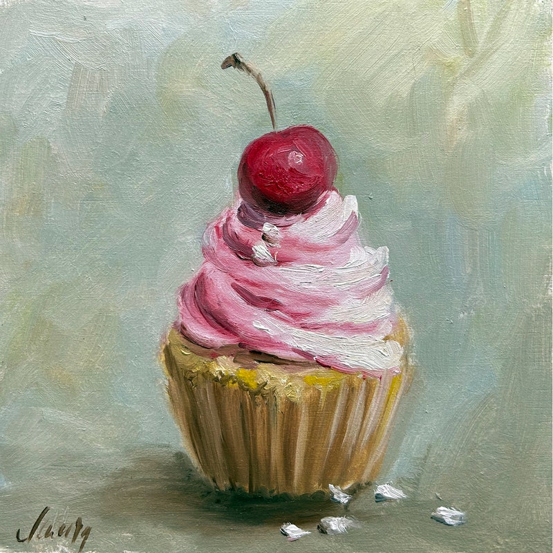 Original Cupcake Art - Etsy