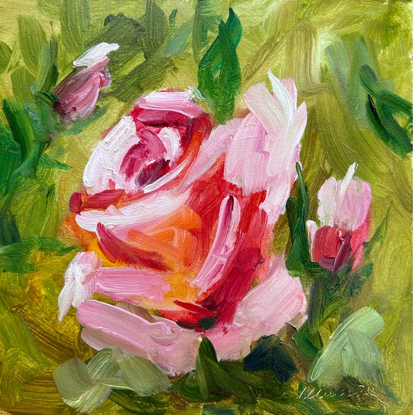 Rose Artwork - Etsy