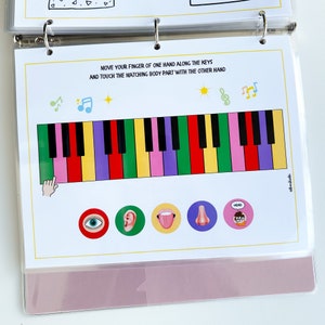 Personalized Toddler Busy Book Printable Quiet Book for Kids Counting ...